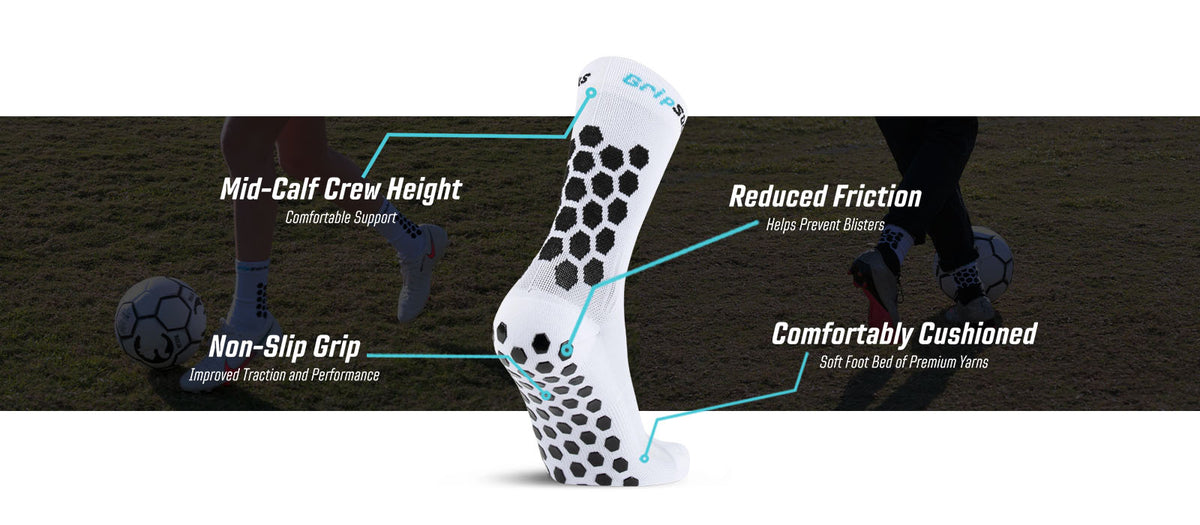 GripSocks - Performance Sport Socks with Grip